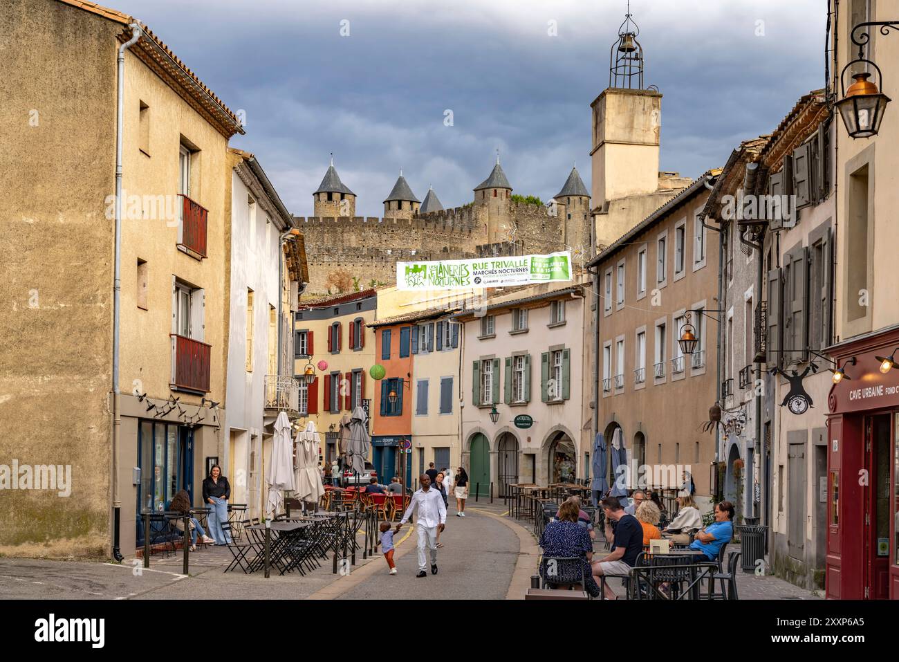 Altstadt Carcassonne Altstadt und die mittelalterliche Festung CitÃ de ...
