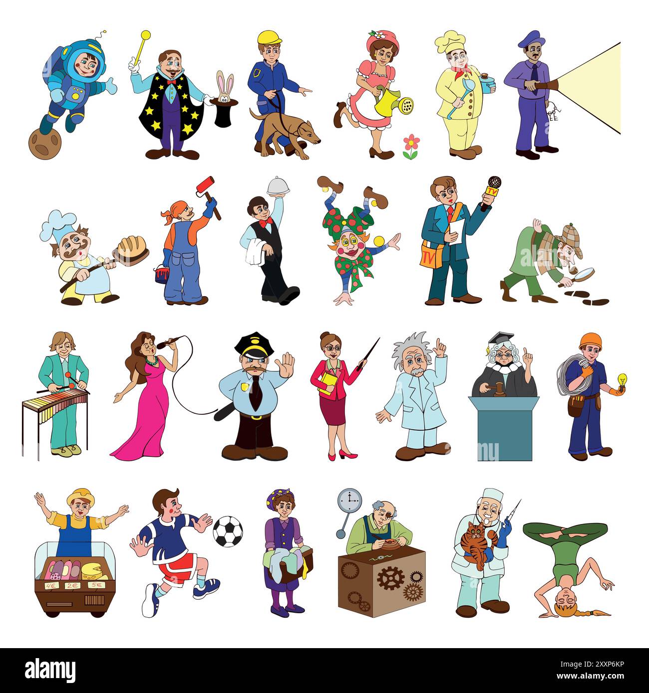 Large group of people walking Stock Vector Images - Alamy