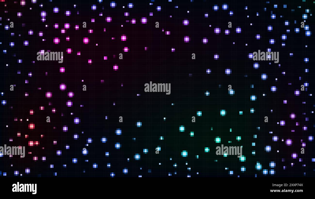 Pixel art retro star hi-res stock photography and images - Alamy