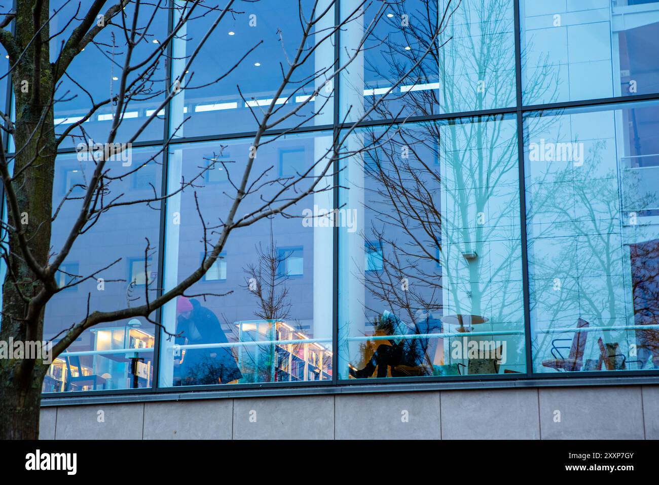 Town library in Malmo, Sweden Stock Photo - Alamy
