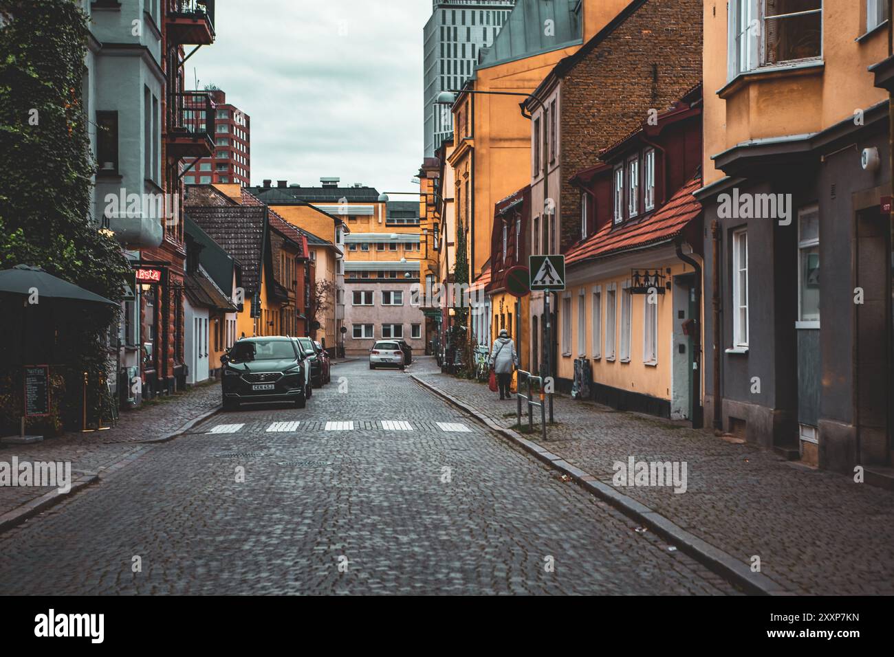 Hospitalsgatan street on Gamla Vaster, Malmo, Sweden Stock Photo - Alamy