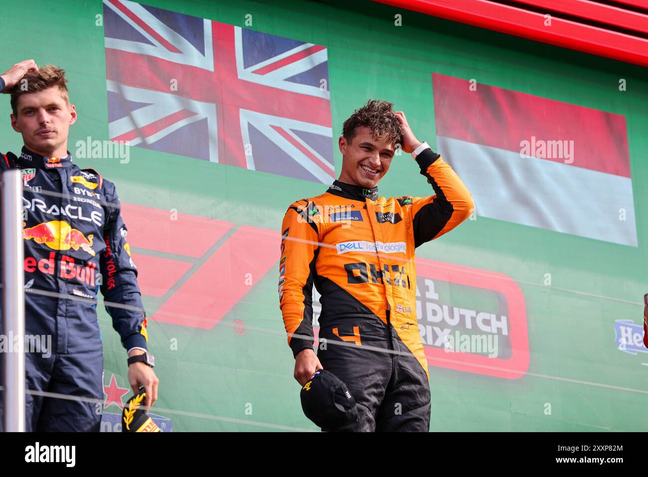 Zandvoort, Monte Carlo, Netherlands. 25th Aug, 2024. LANDO NORRIS wins ...