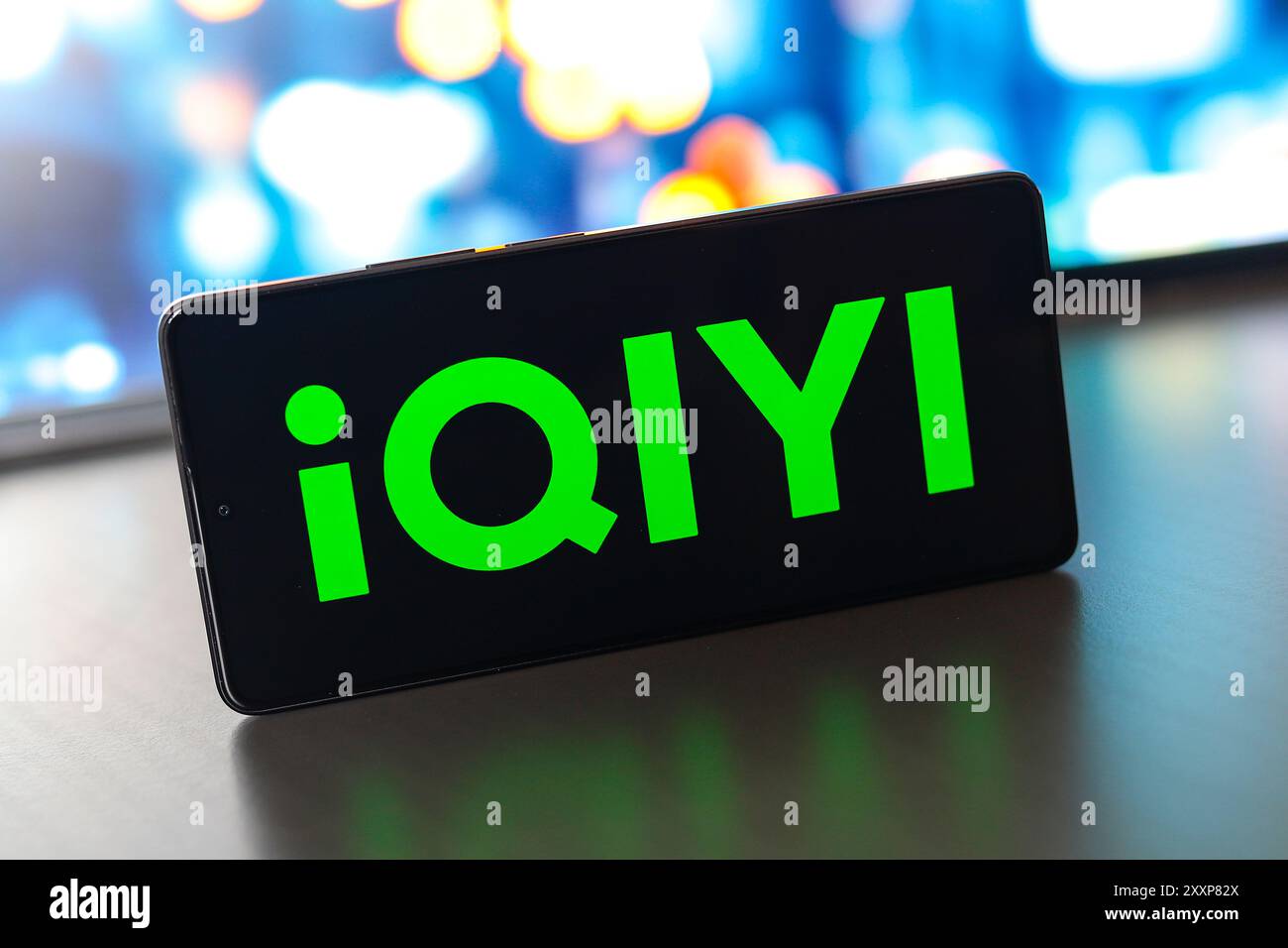 In this photo illustration, the iQIYI, Inc. logo is displayed on a ...