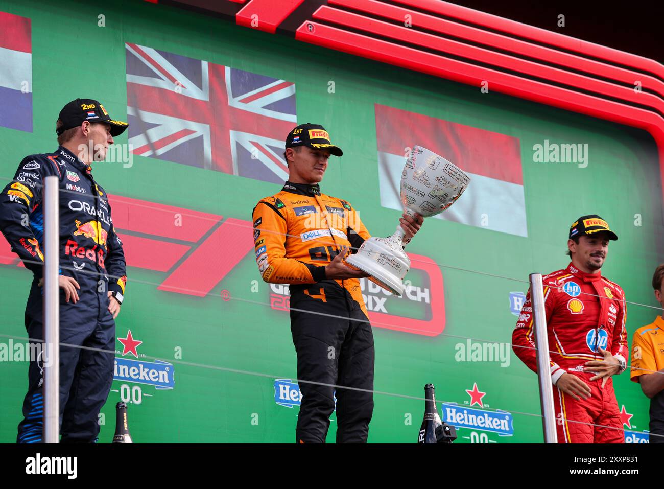 Zandvoort, Monte Carlo, Netherlands. 25th Aug, 2024. LANDO NORRIS wins ...