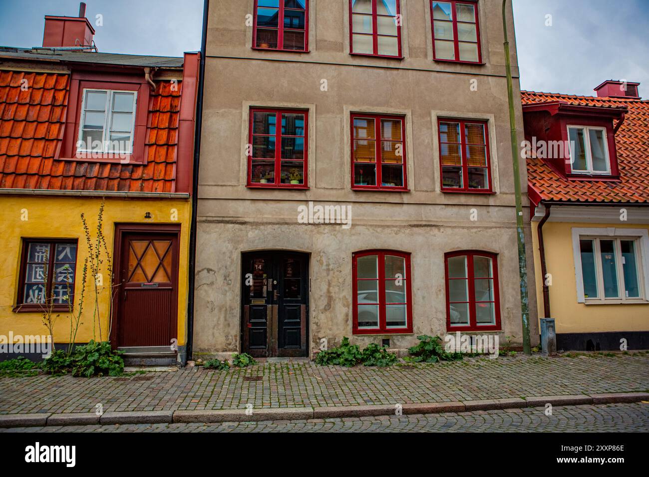 House at Gamla Vaster area in Malmo, Sweden Stock Photo - Alamy