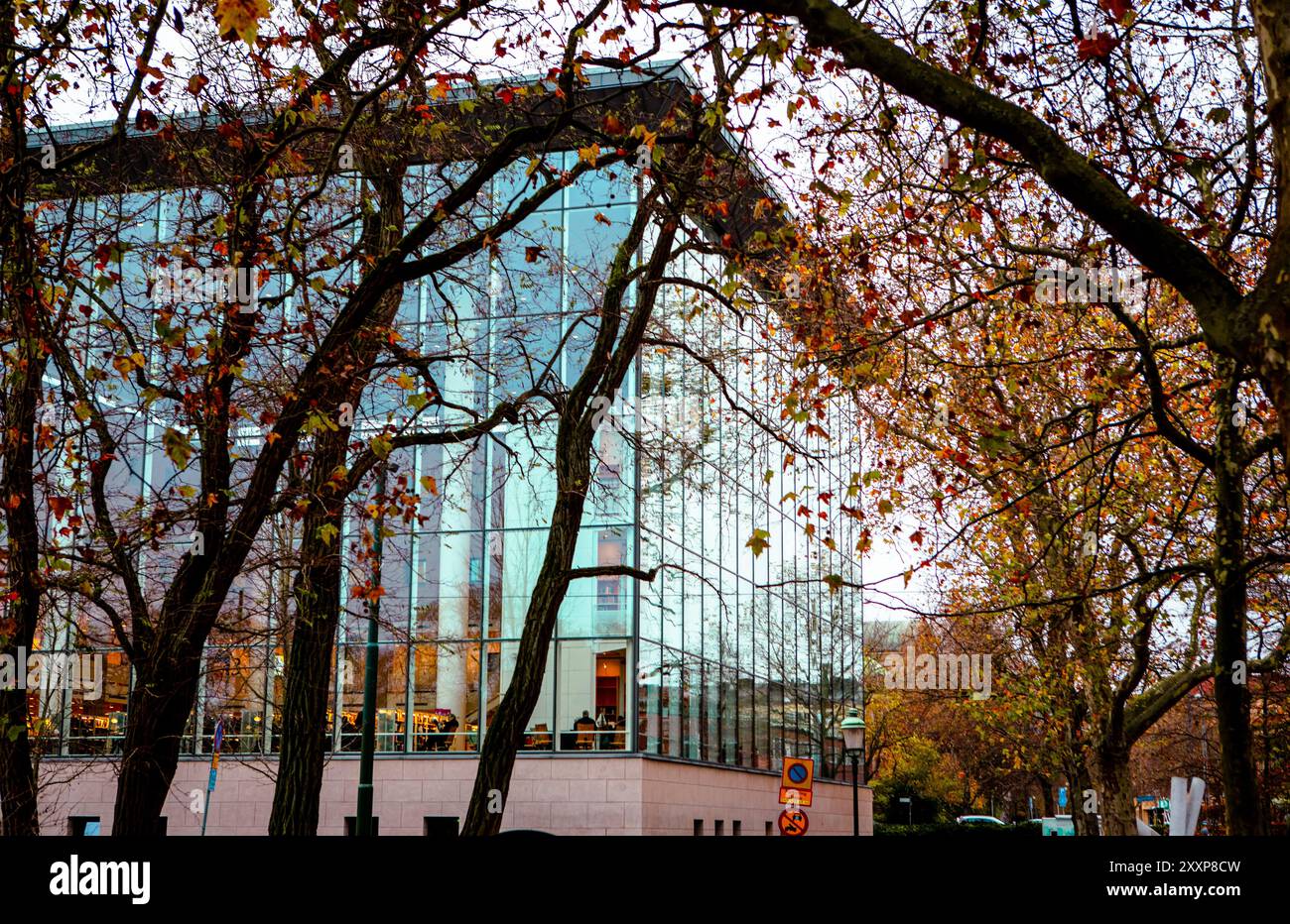 Town library in Malmo, Sweden Stock Photo - Alamy