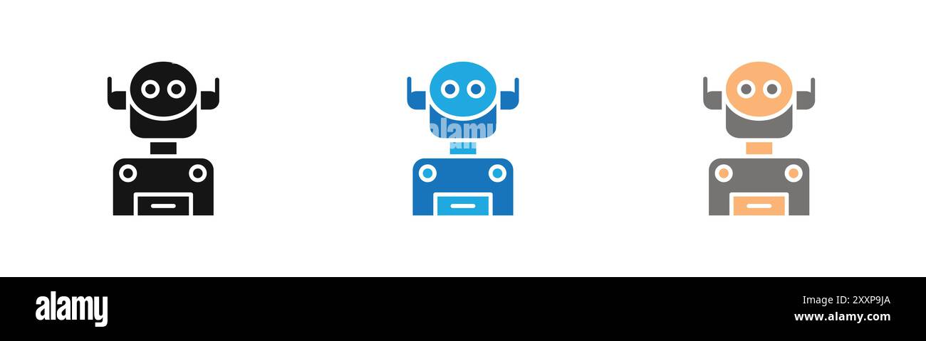 Tech character collection Cut Out Stock Images & Pictures - Alamy