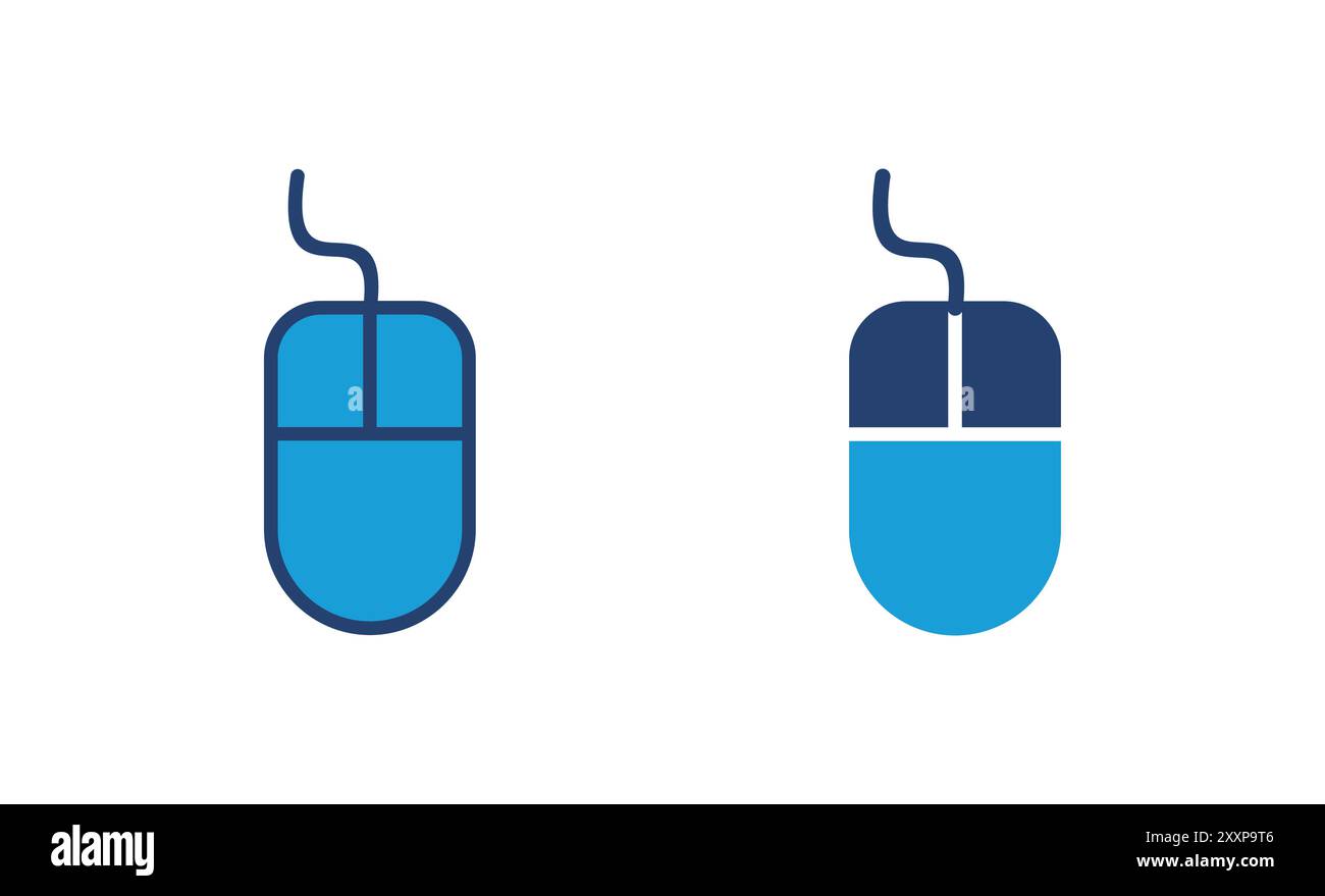 Mouse icon vector. click icon vector. pointer icon vector Stock Vector ...