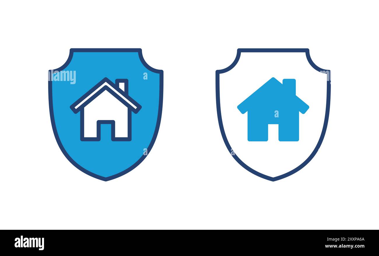 home insurance icon vector. home protection icon Stock Vector Image ...
