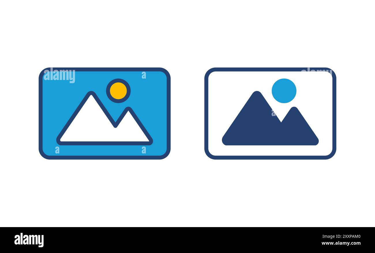 Picture icon vector. photo gallery icon symbol Stock Vector Image & Art ...