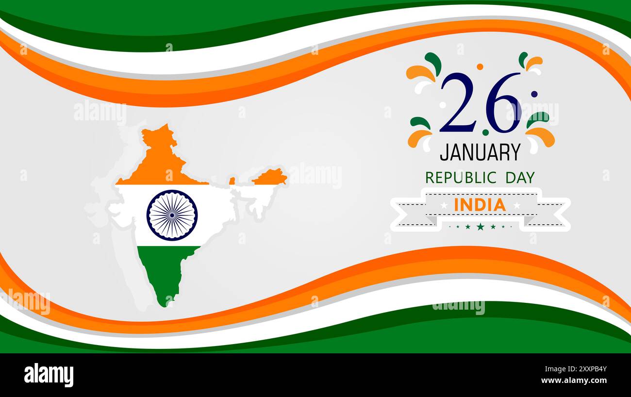 Republic day of India celebration background. Vector design Stock ...