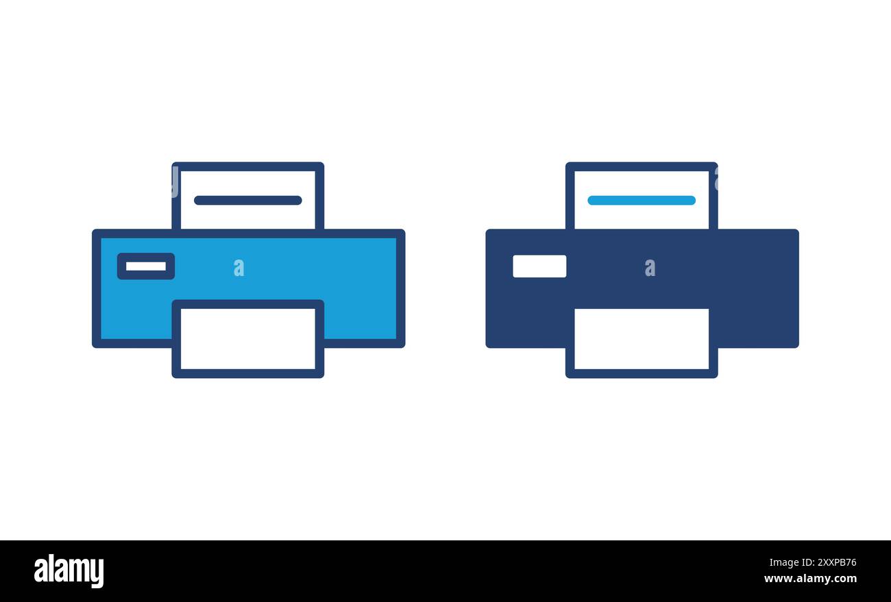 Print icon vector. printer icon vector Stock Vector Image & Art - Alamy