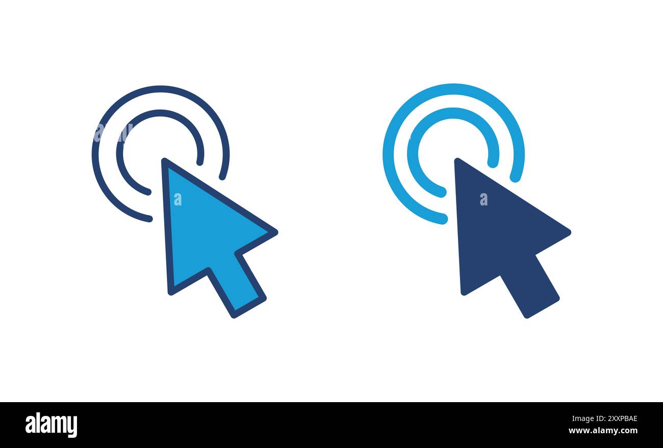 Click icon vector. pointer arrow icon. cursor icon vector Stock Vector ...