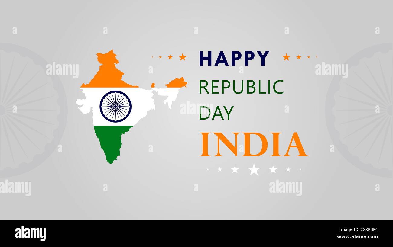 Republic day of India celebration background. Vector design Stock ...
