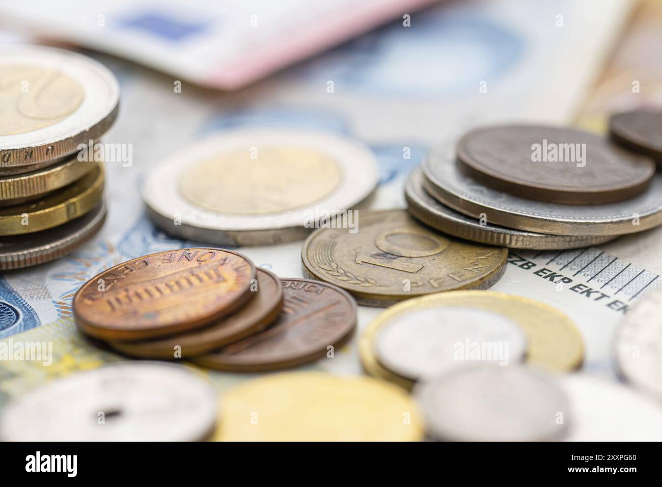 Bank notes countries currency different hi-res stock photography and ...