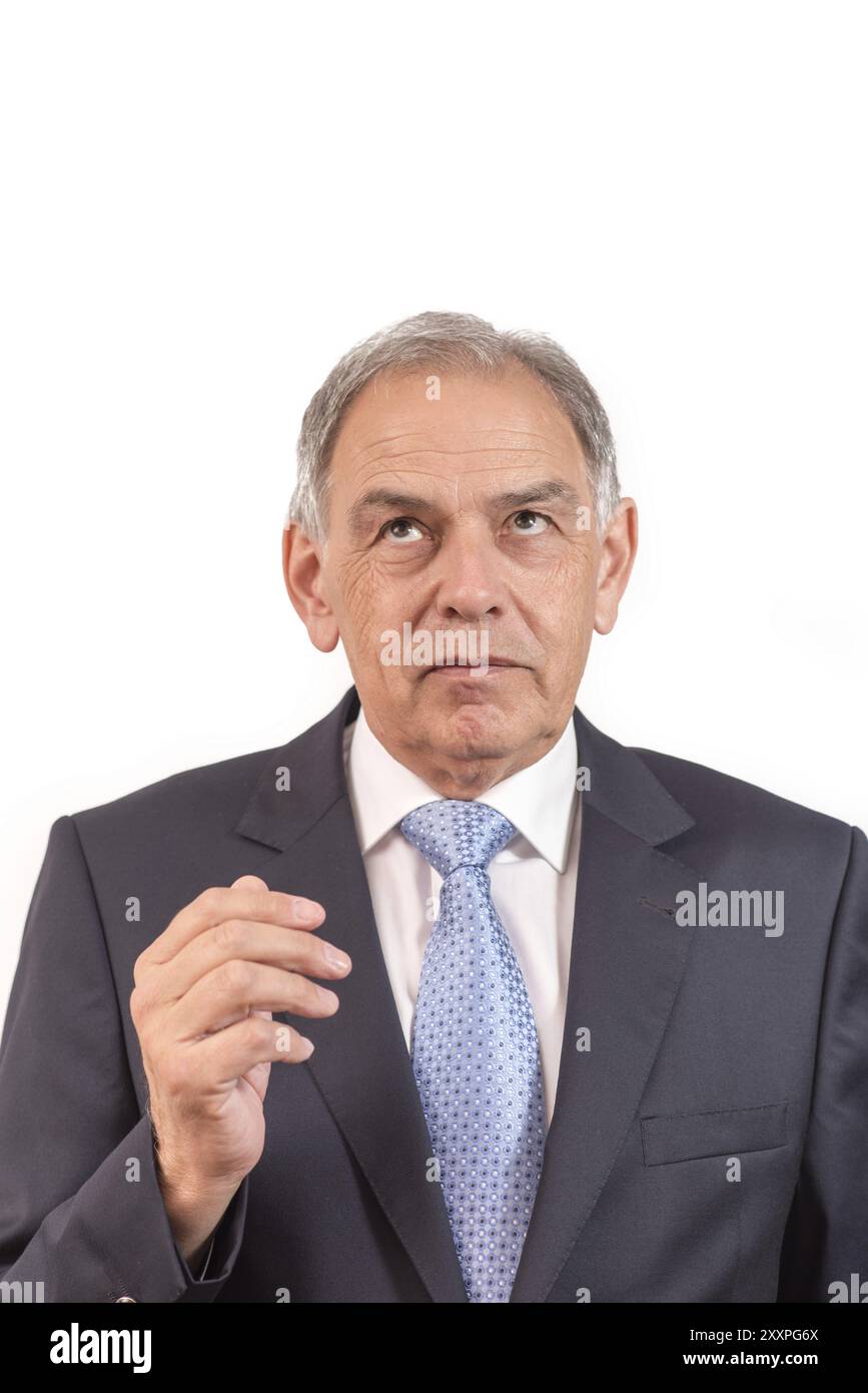 Man as civil servant, representative or salesman Stock Photo - Alamy