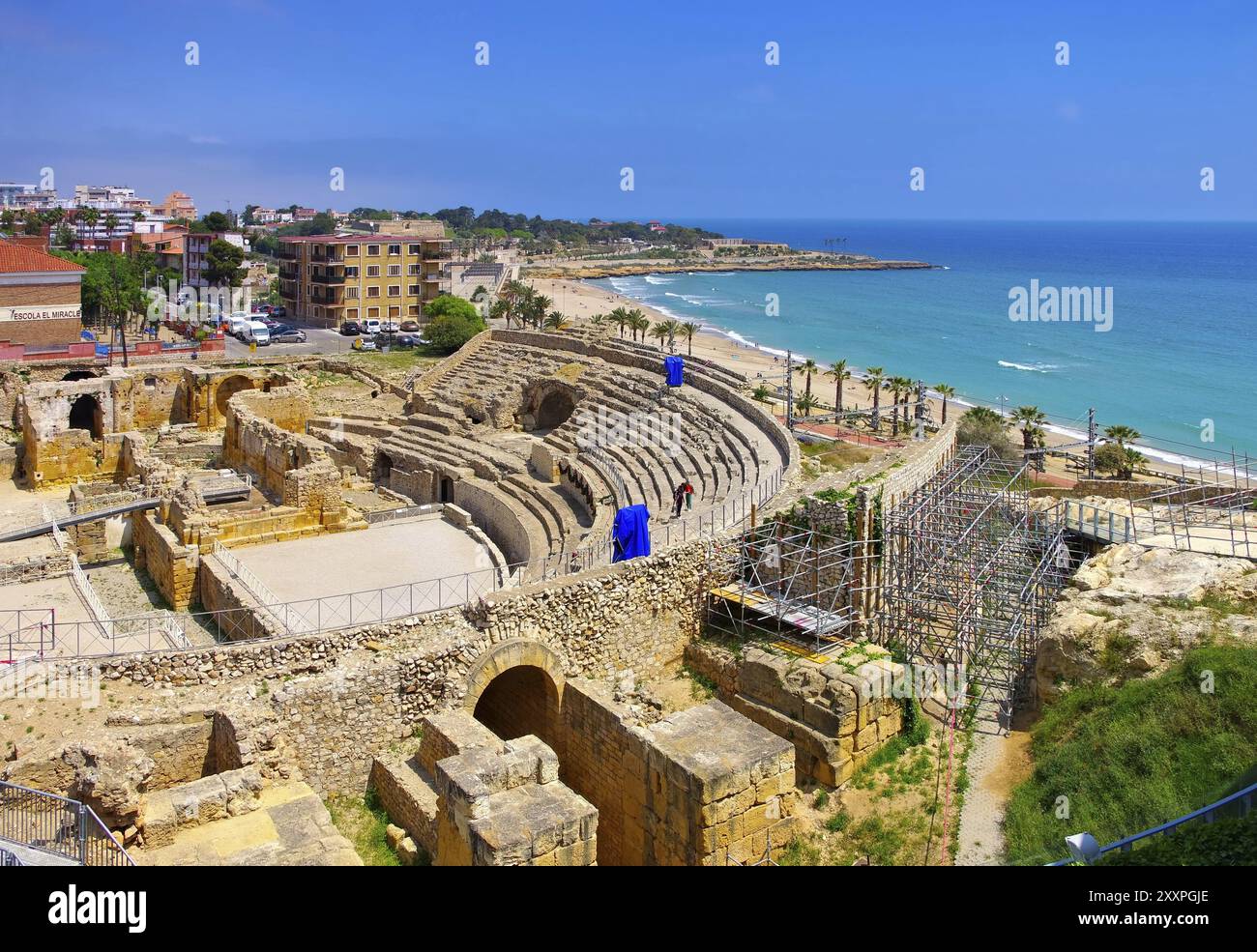 Tarragona roman amphitheatre in Spain, Tarragona roman amphitheatre in ...