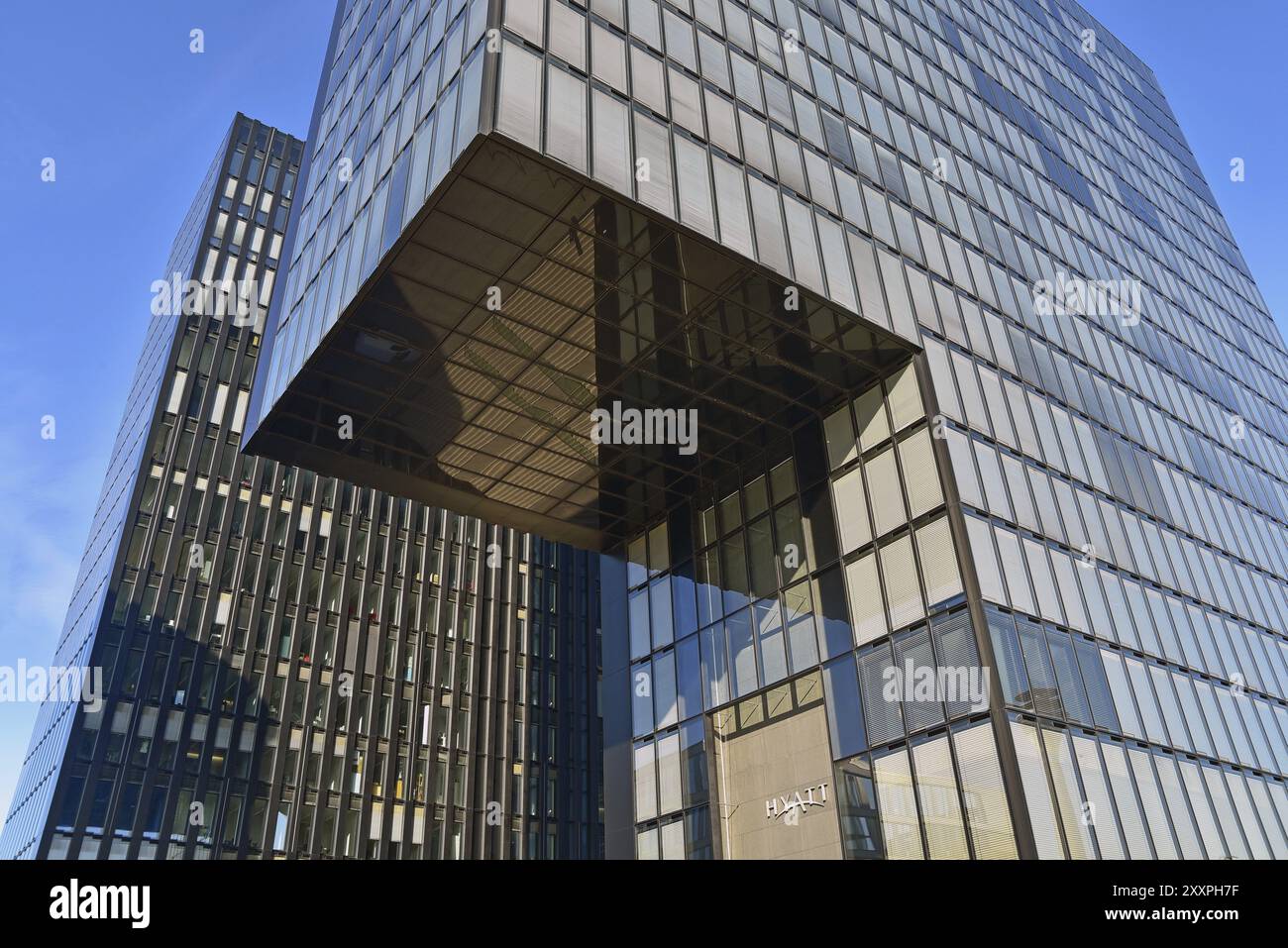 Hotel Hyatt Regency, Modern Architecture, Fragment Stock Photo - Alamy