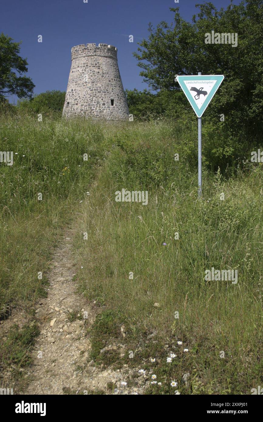 Windmill stump 5 Stock Photo - Alamy