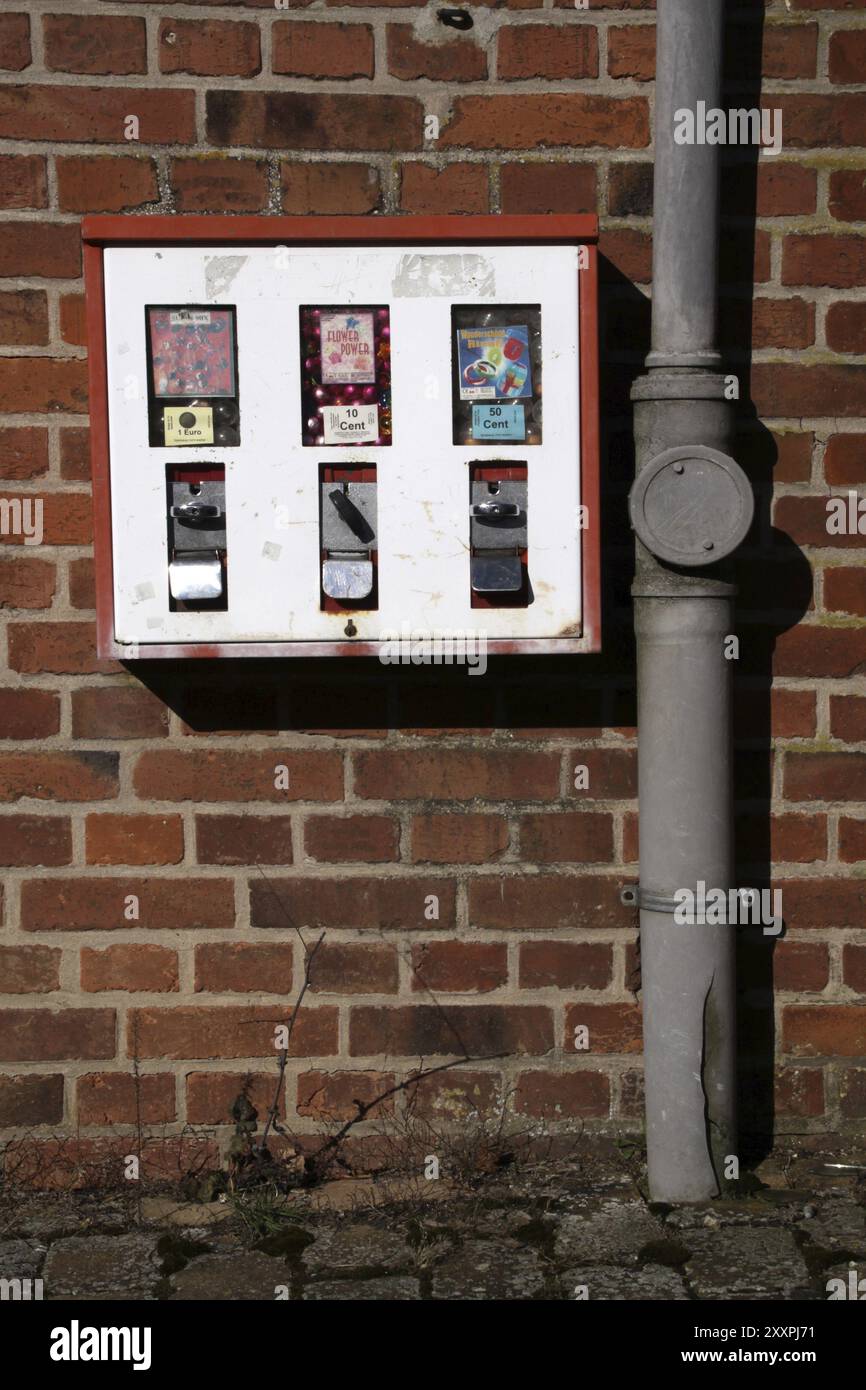 Chewing gum machines Stock Photo - Alamy