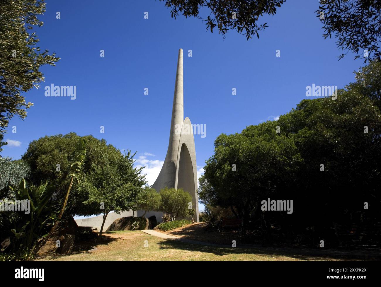 Language Monument in South Africa Stock Photo - Alamy