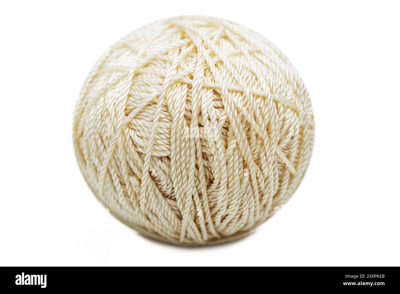 Knitting craft wool material sewing thread clew Stock Photo - Alamy