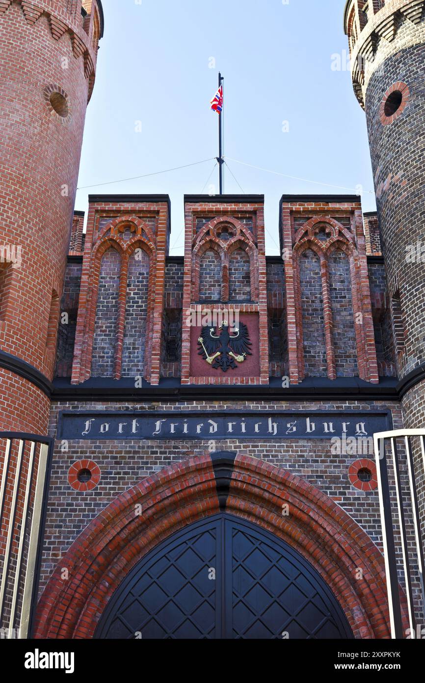 Friedrichsburg Gate, old German Fort in Koenigsberg. Kaliningrad ...