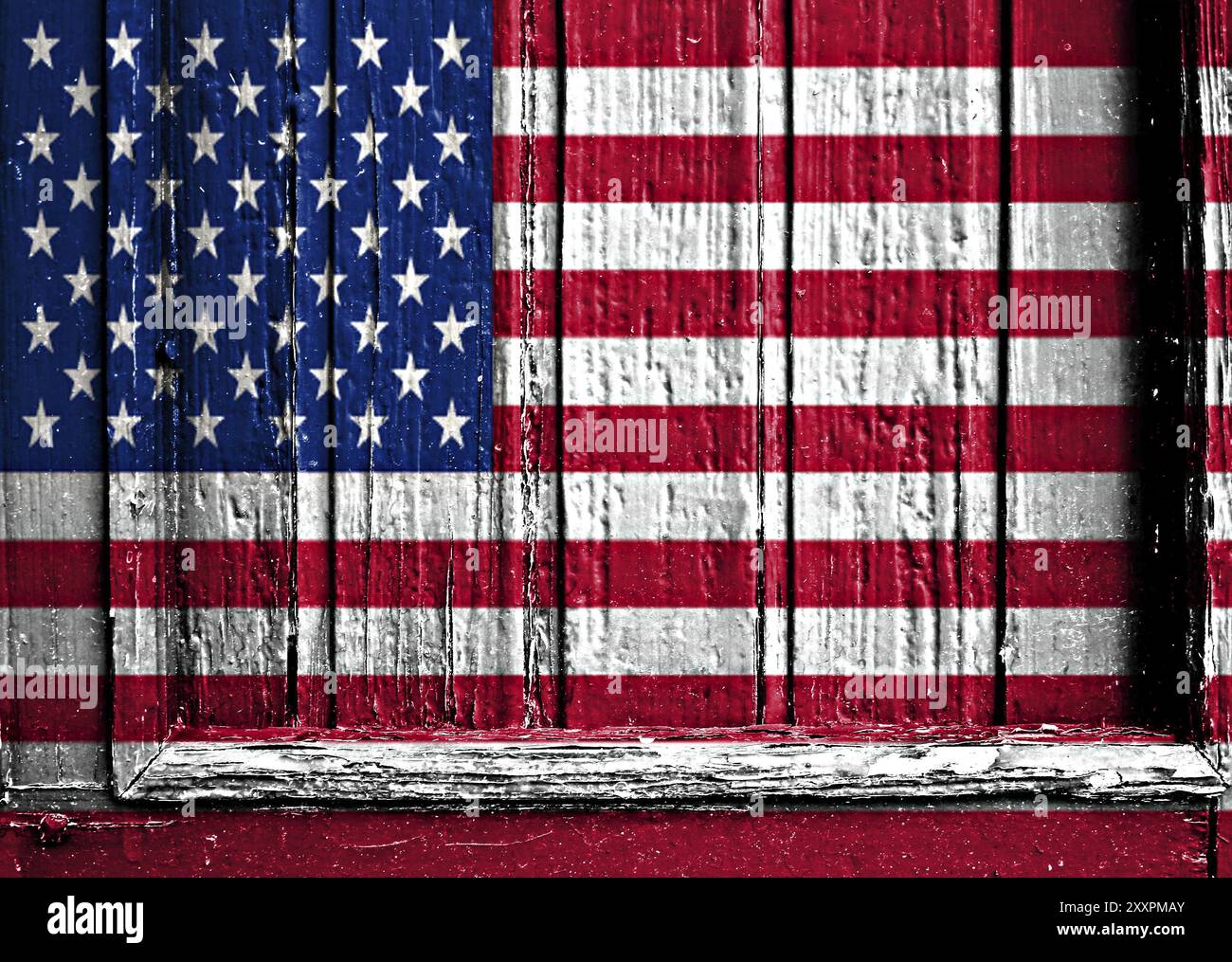 United states flag frame hi-res stock photography and images - Alamy
