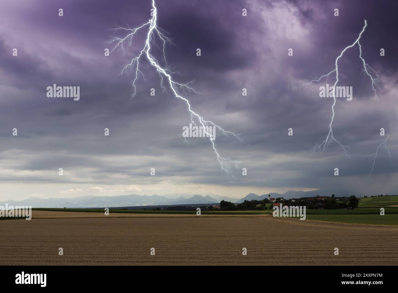 Cereal in thunderstorm hi-res stock photography and images - Alamy