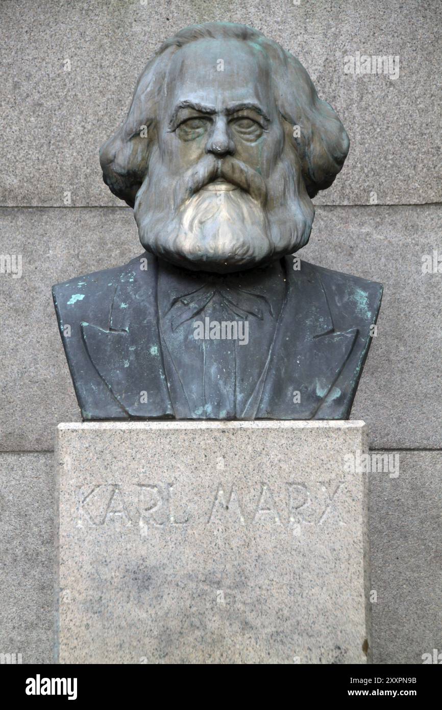 Statue german philosopher karl hi-res stock photography and images - Alamy