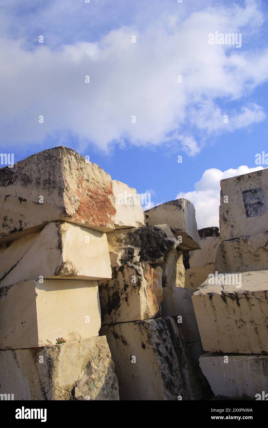 Marble stone quarry, marble stone pit Stock Photo - Alamy