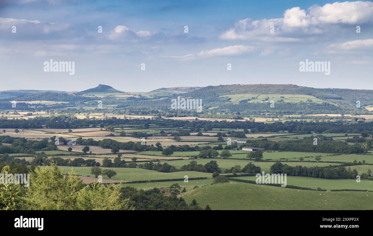View from Clay Bank, North Yorkshire, England, UK Stock Photo - Alamy