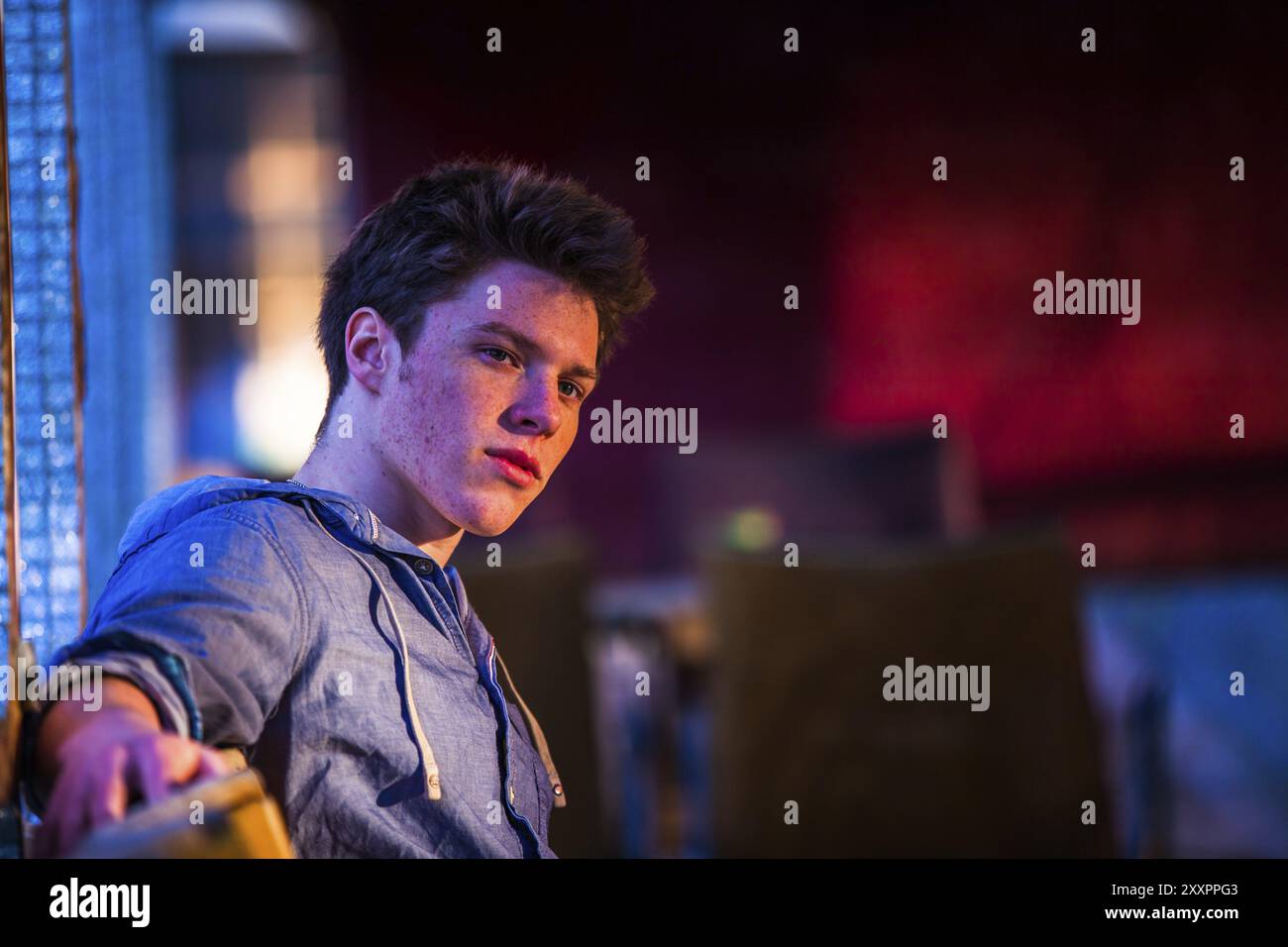 Shot young thoughtful nice hi-res stock photography and images - Alamy