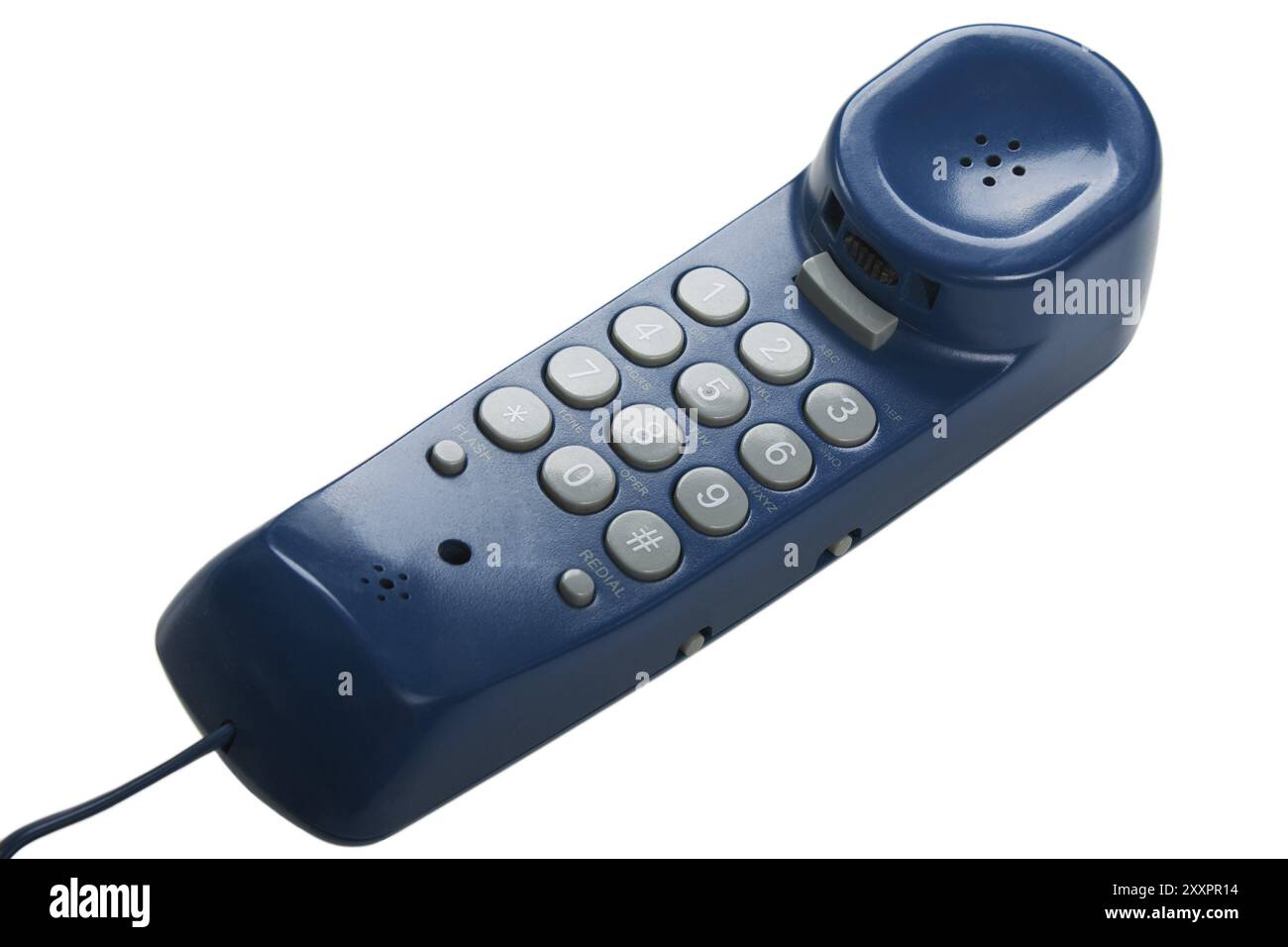Communication telephone or phone handset isolated Stock Photo - Alamy