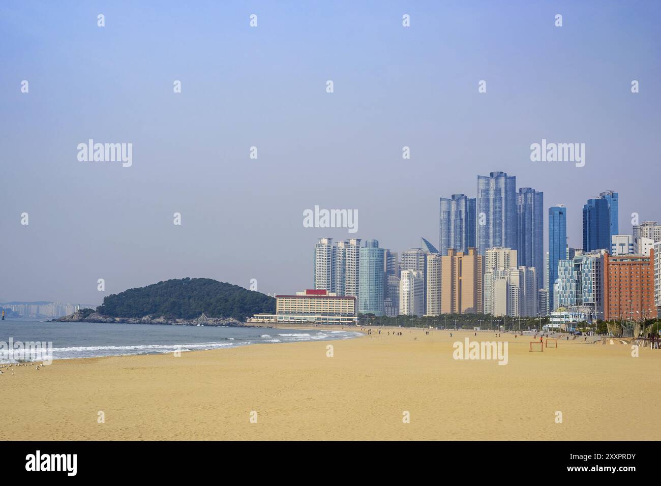 Haeundae beach, Busan, South Korea, Asia Stock Photo - Alamy