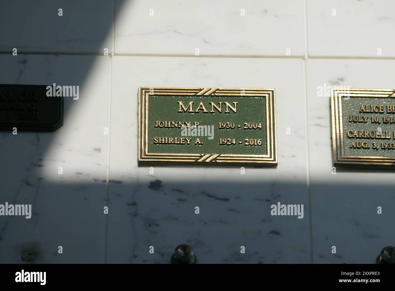 Los Angeles, California, USA 23rd August 2024 Actor Johnny Mann Grave ...