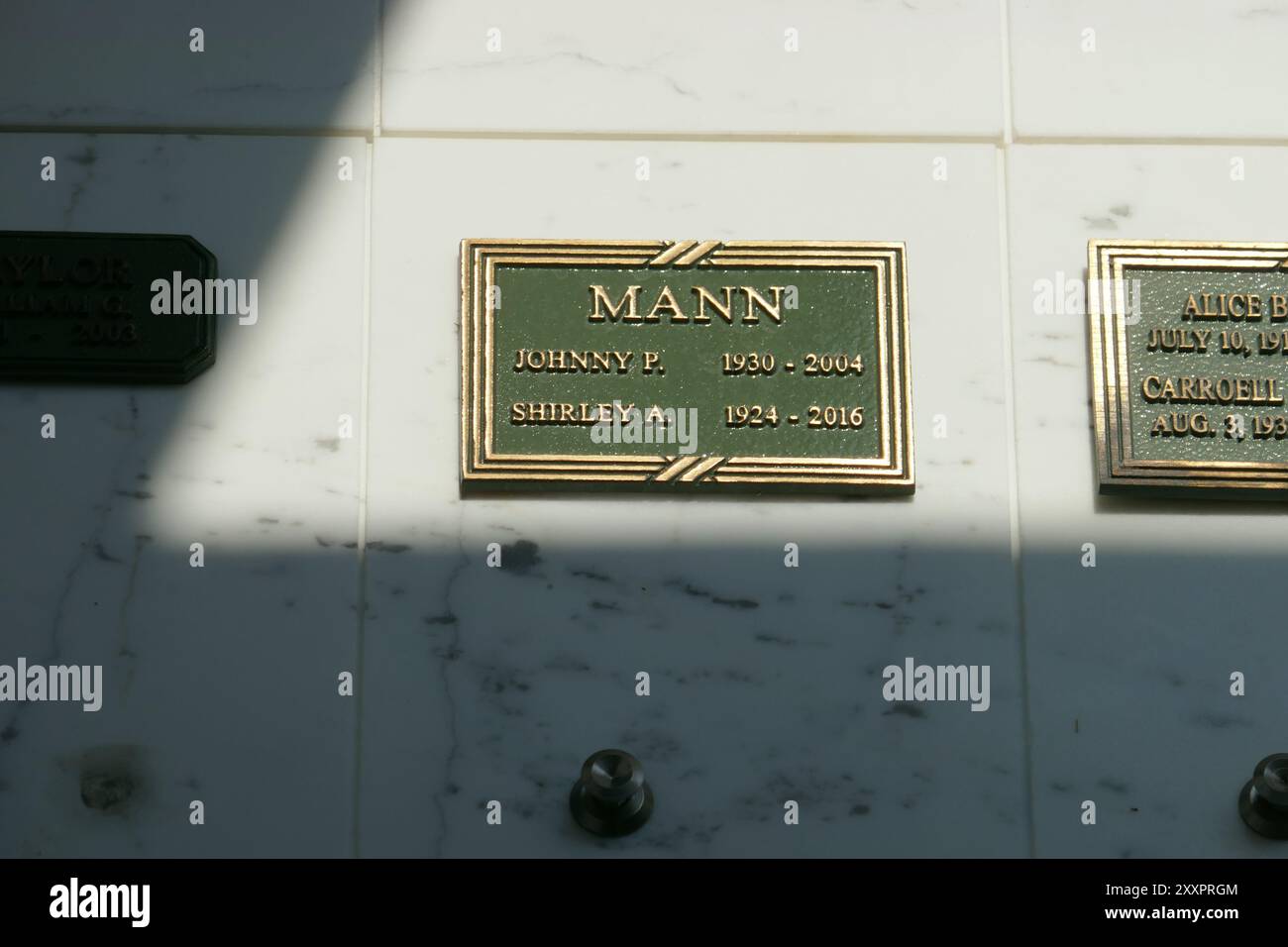 Los Angeles, California, USA 23rd August 2024 Actor Johnny Mann Grave ...