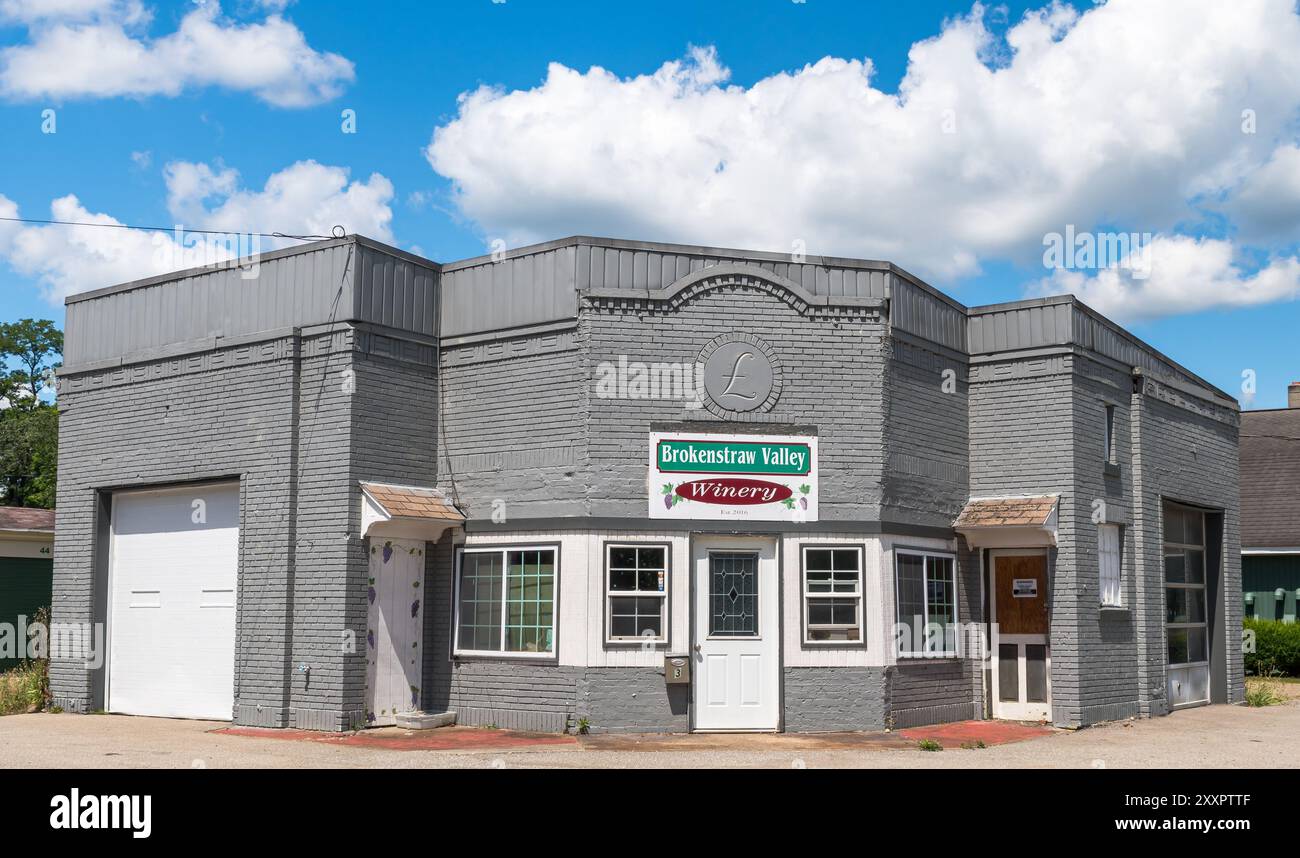 The Brokenstraw Valley Winery building on North Main Street in ...