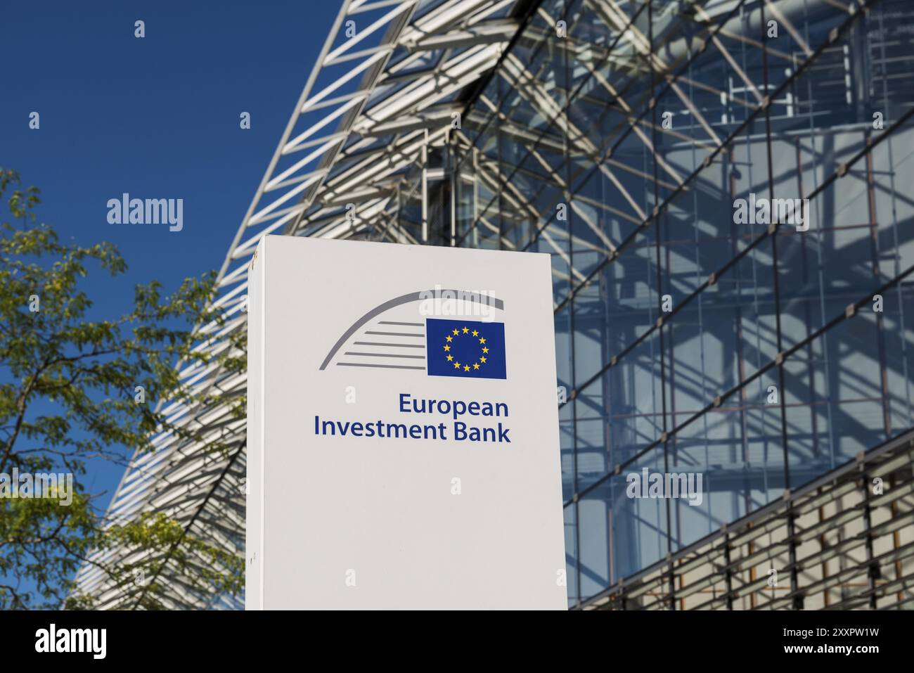 European Investment Bank, ECJ, Kirchberg-Plateau, Luxembourg City ...