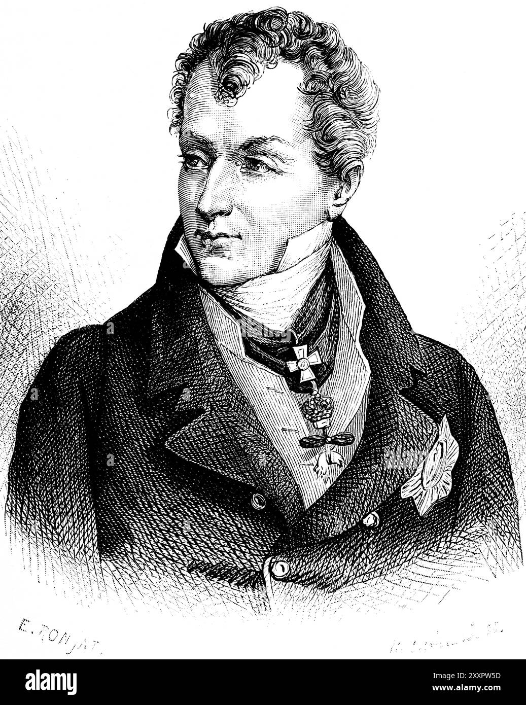 Prince metternich austrian hi-res stock photography and images - Alamy