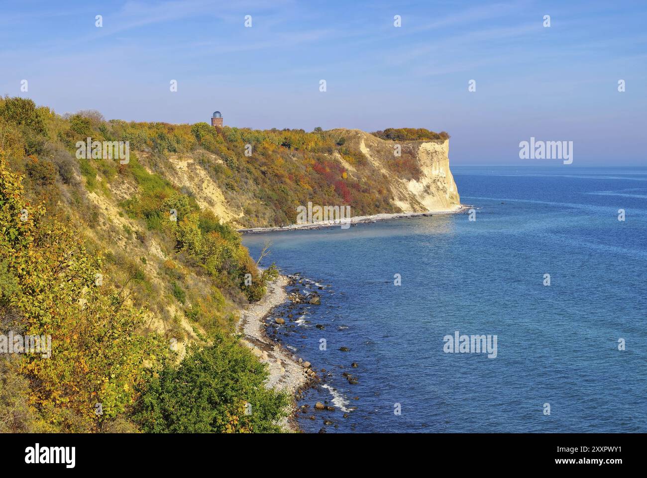 Lighthouse Cape Arkona, Ruegen Island in Germany, lighthouse Cape ...