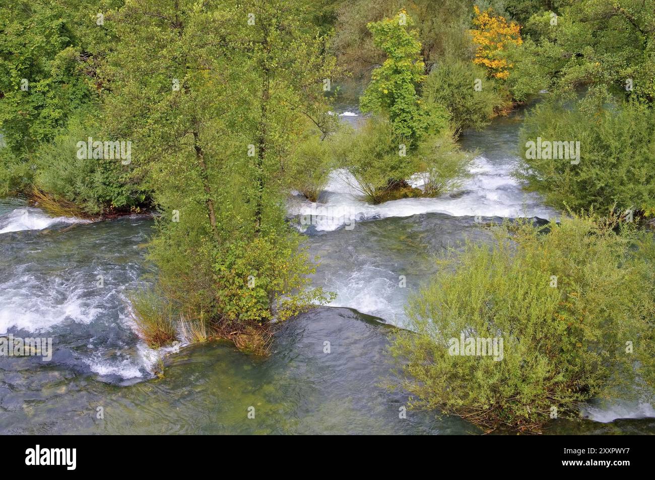 Slunj waterfall, Slunj waterfall 02 Stock Photo - Alamy