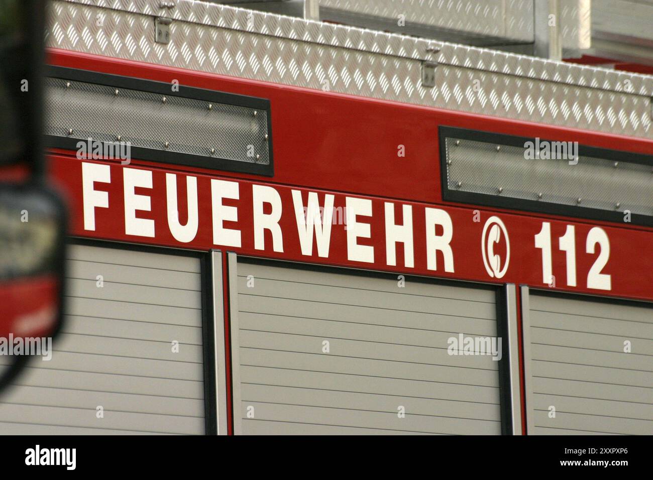 Fire brigade emergency call 112 Stock Photo - Alamy