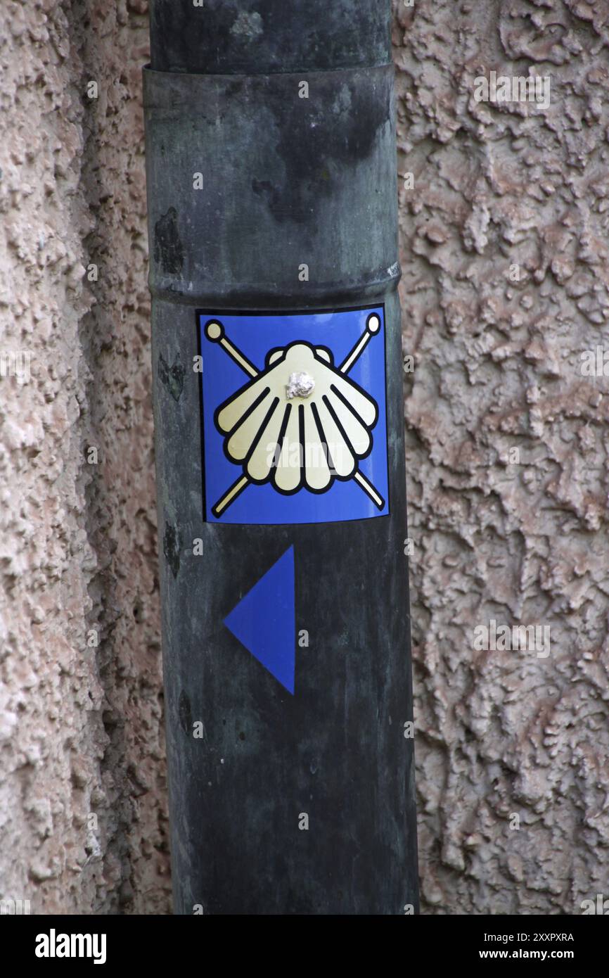 Pilgrimage route sign way hi-res stock photography and images - Alamy