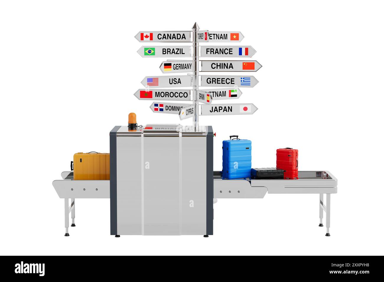 Flags with names Cut Out Stock Images & Pictures - Alamy