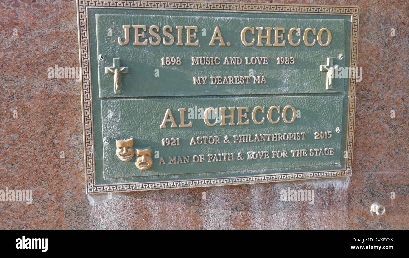Los Angeles, California, USA 23rd August 2024 Actor Al Checco Grave in ...
