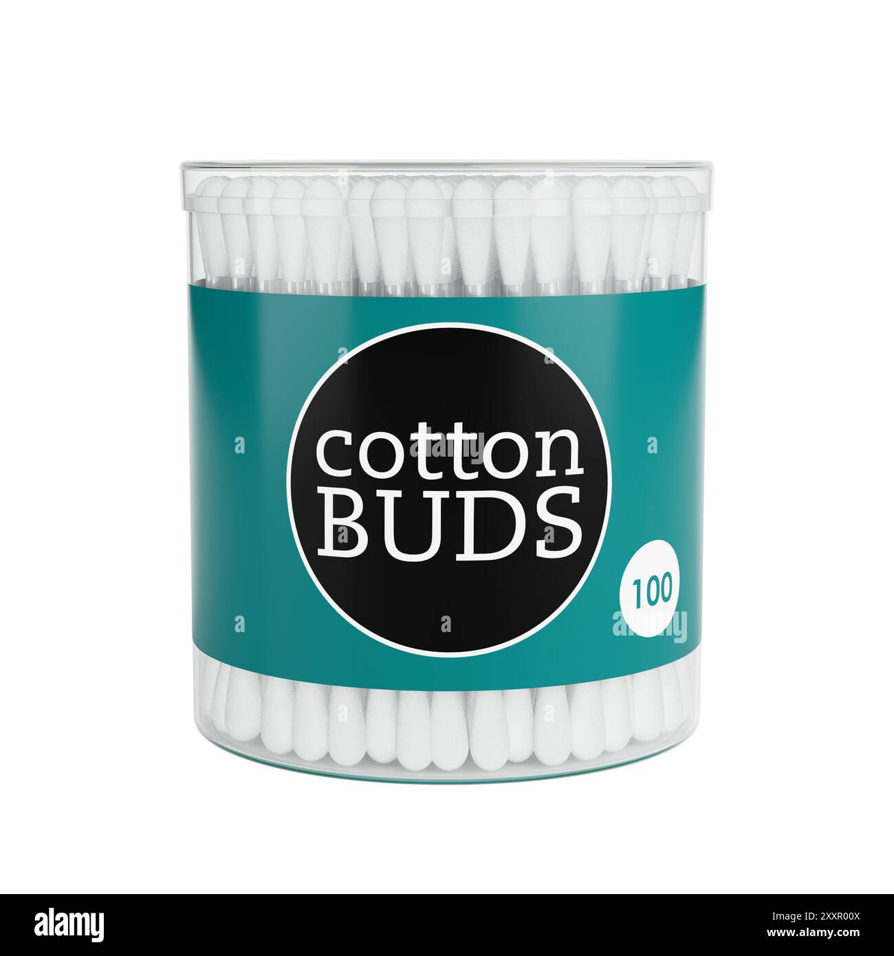 New Clean Cotton Ear Swabs in Cylinder Pack with Abstract Branding ...