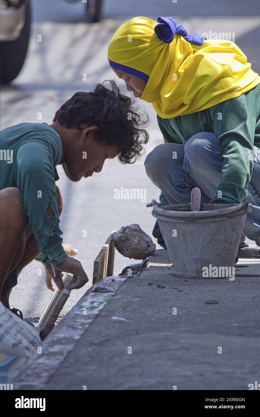 Thai construction site Stock Photo - Alamy