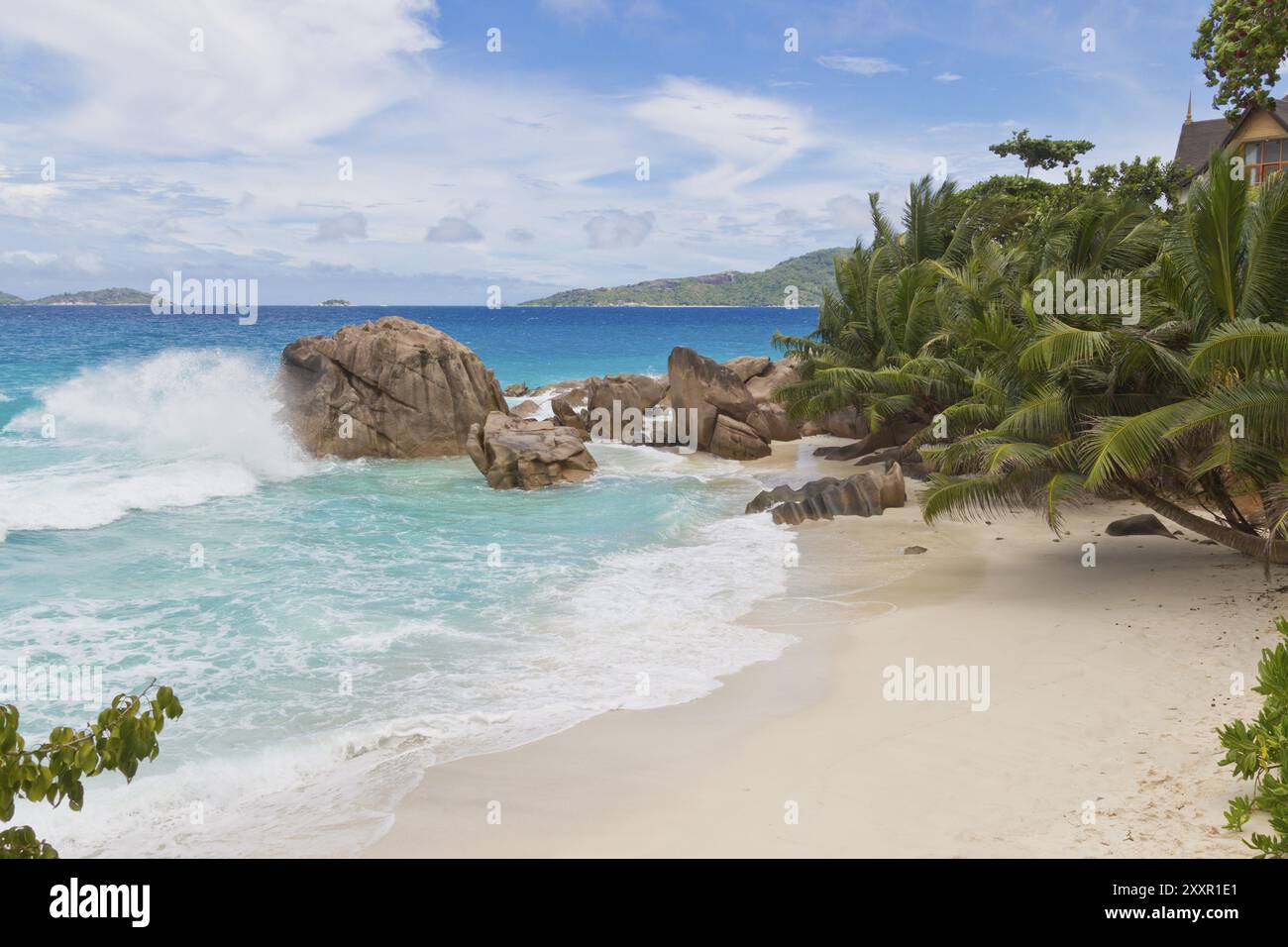 Dream beach in the Seychelles, Dream beach on Seychelles Stock Photo ...