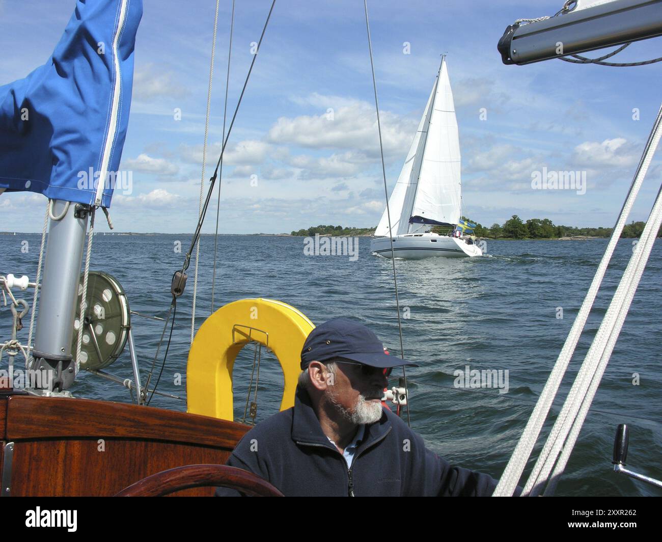 Skipper hat hi-res stock photography and images - Alamy